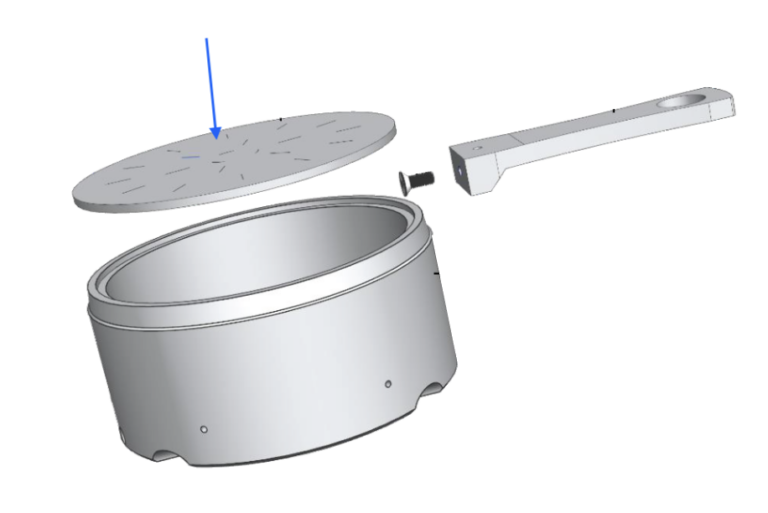 Model disc for Erkopress motion